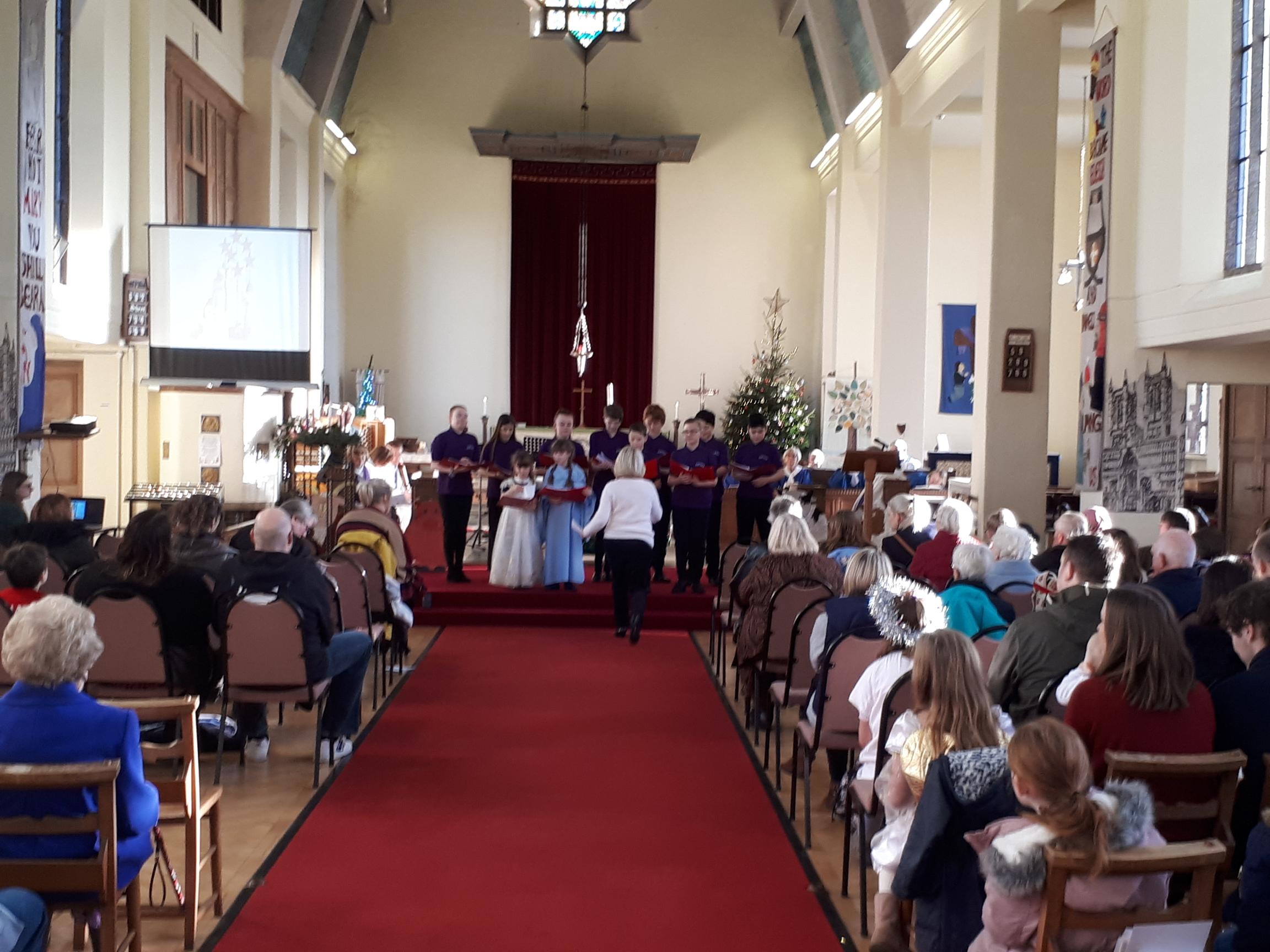 Crib Service – st hugh's church, old brumby, scunthorpe