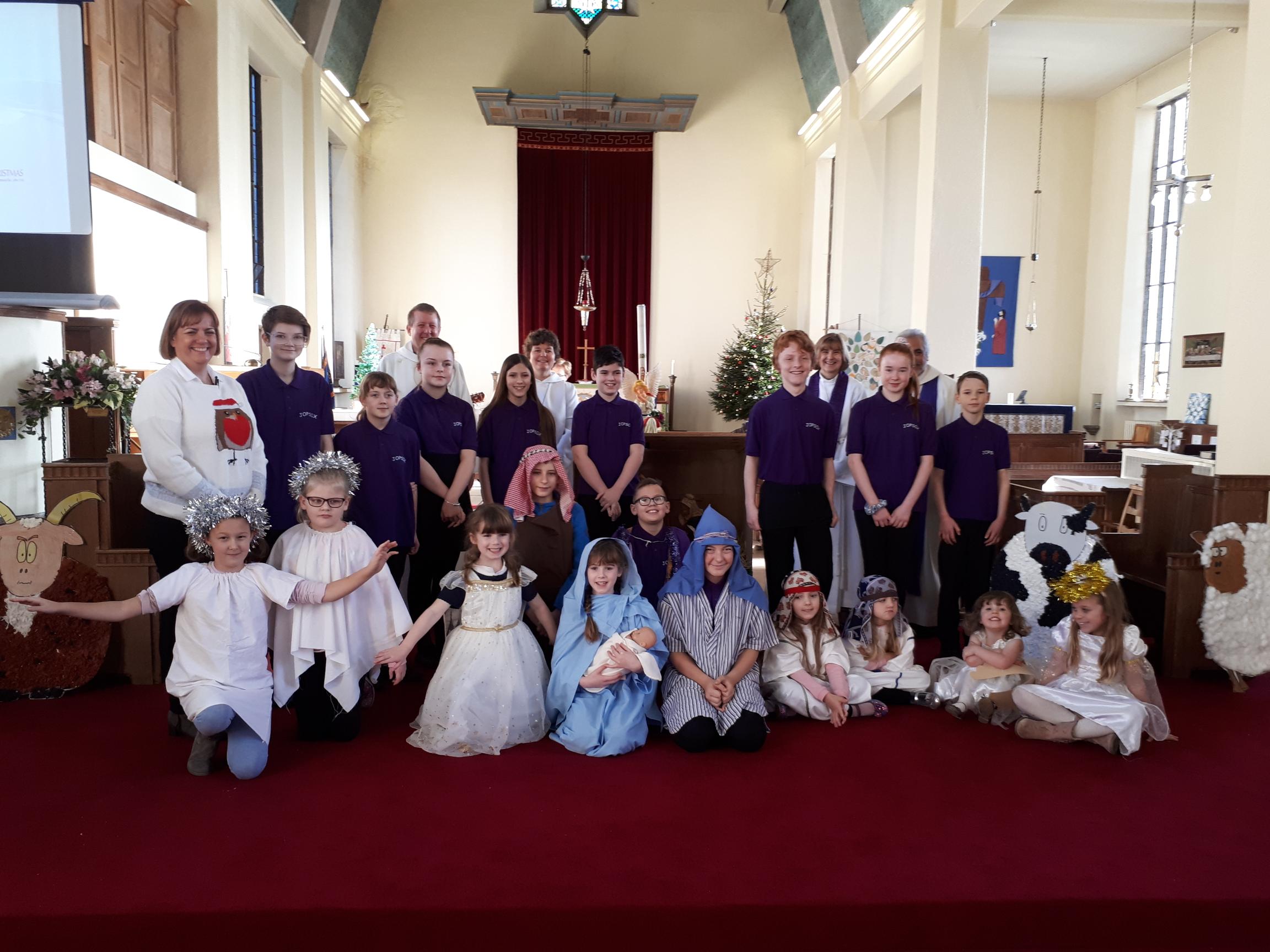 Crib Service – st hugh's church, old brumby, scunthorpe