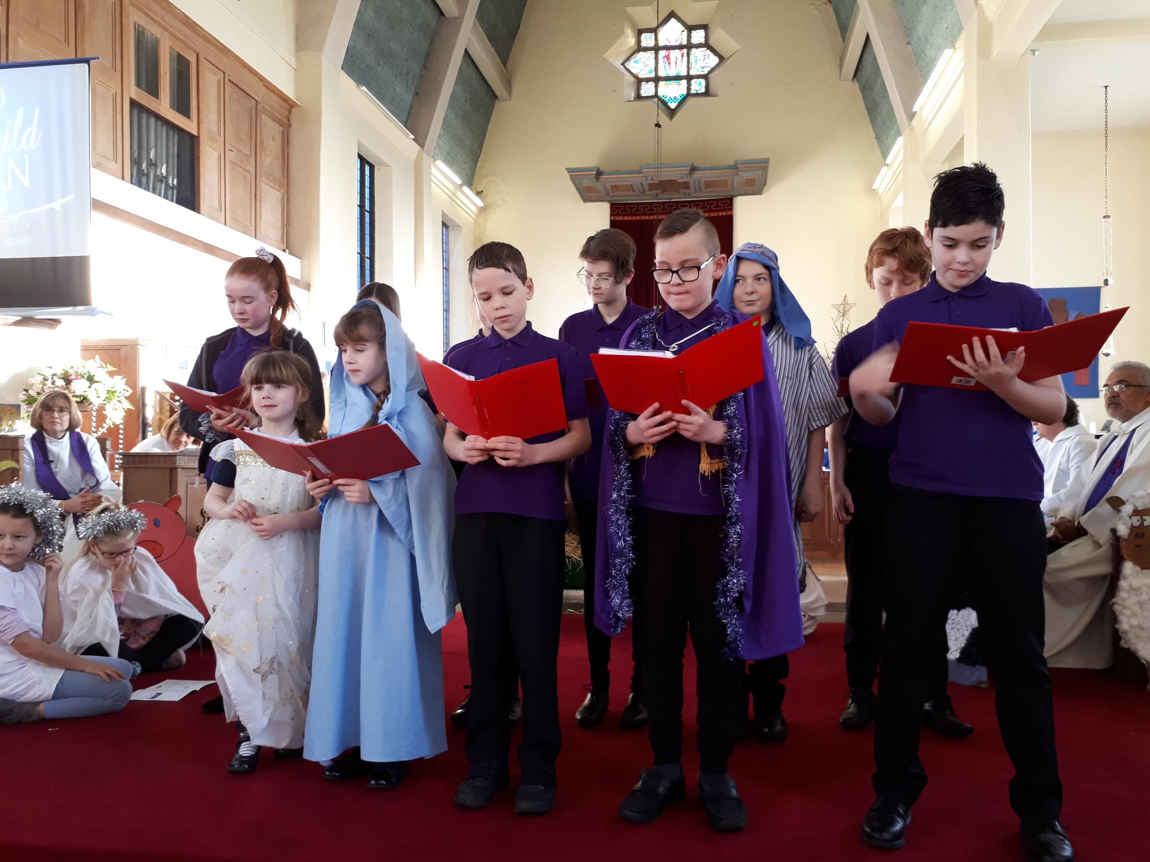 Crib Service – st hugh's church, old brumby, scunthorpe